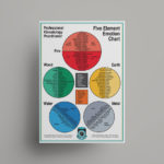 Medium 5-Element Emotions Wall Chart - Satin Laminate - ICPKP